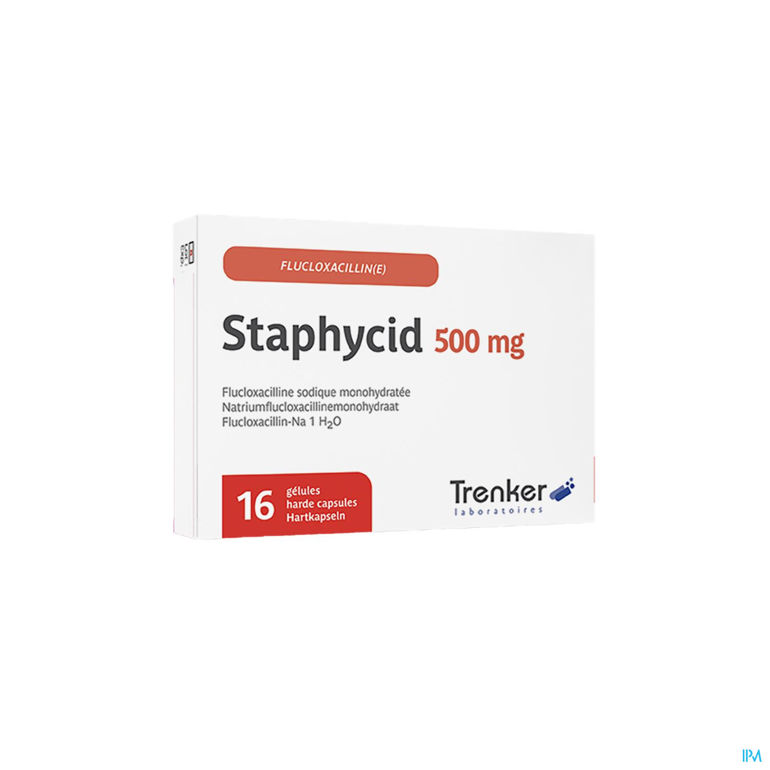 Staphycid Caps 16x500mg - Brielfarma