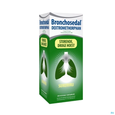 Bronchosedal® Dextromethorphan Siroop, tegen storende, droge hoest, 200 ...