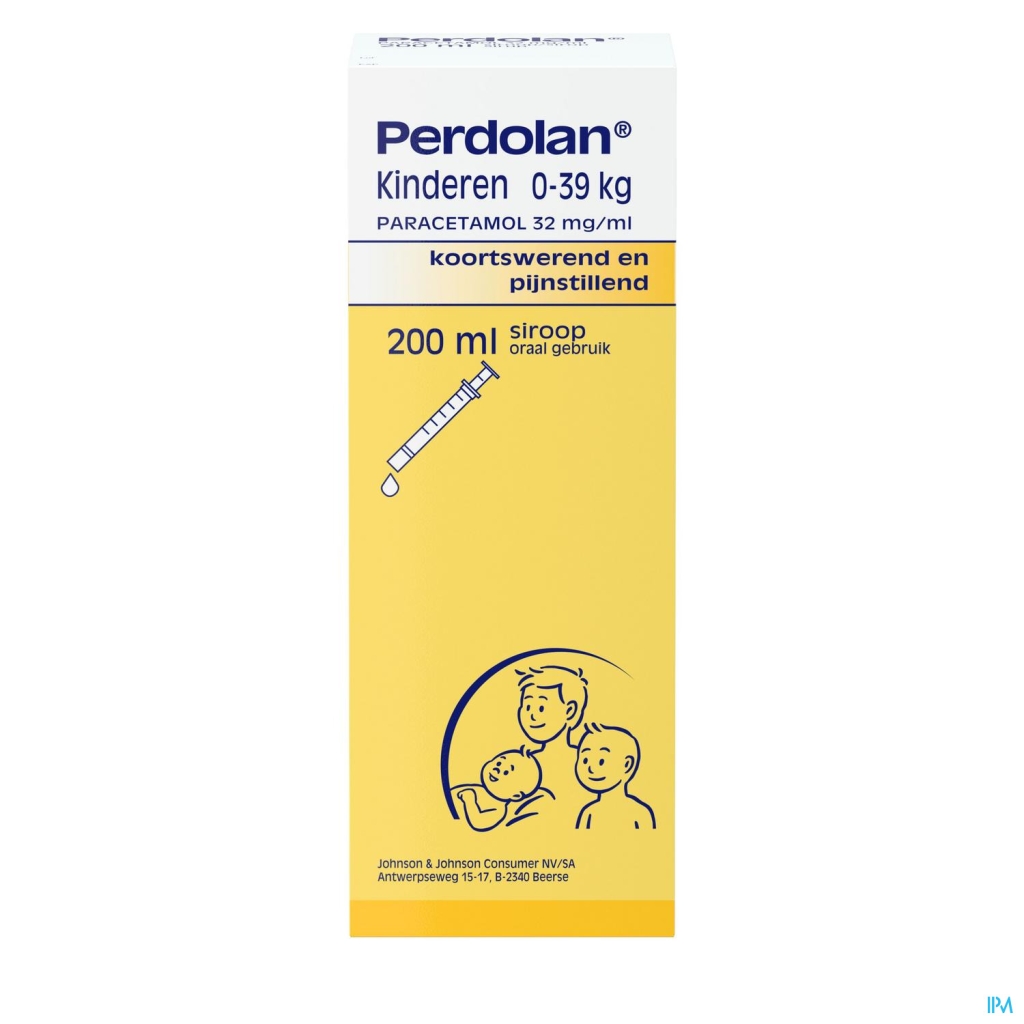 Perdolan® Kinderen, siroop met 32 mg paracetamol per ml, bij ...
