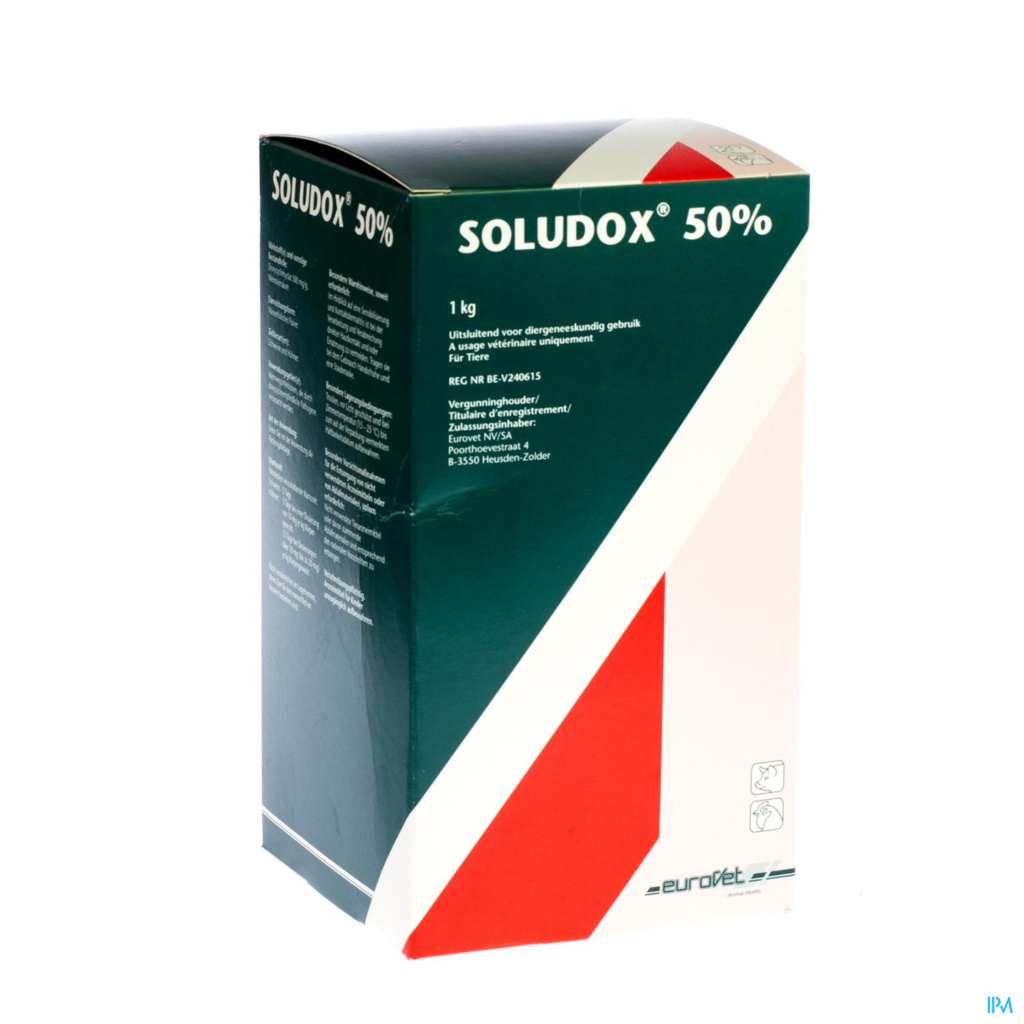 Soludox 50% Wateroplosbaar Poeder 1kg - Brielfarma