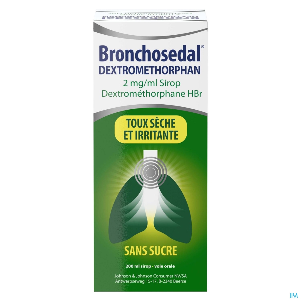 Bronchosedal® Dextromethorphan Siroop, tegen storende, droge hoest, 200 ...