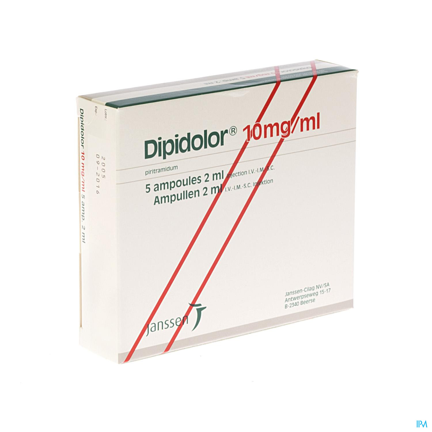 Dipidolor Amp Inj 5x20mg/2ml - Brielfarma