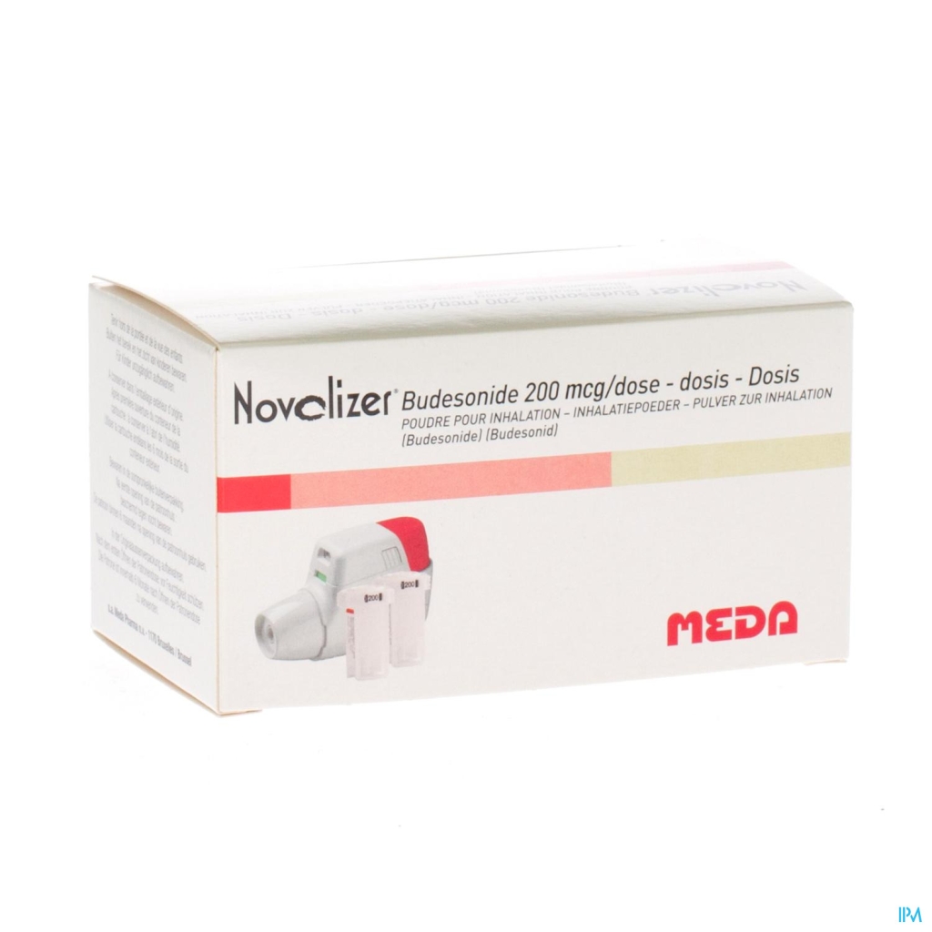 Novolizer Budesonide 2 Vernev 200dos Inh Pdr200mcg - Brielfarma