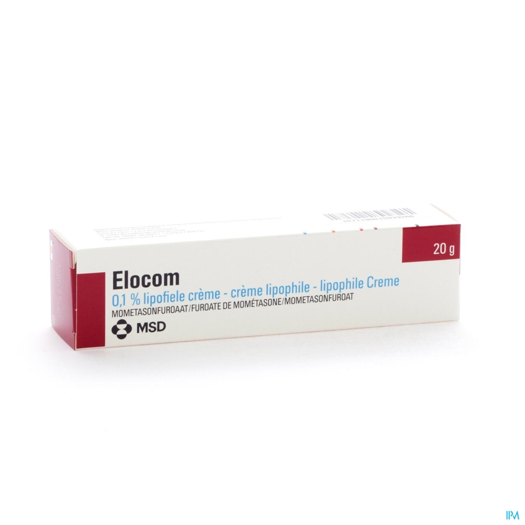 Elocom Lipofiele Cr 20g 1mg/g - Brielfarma
